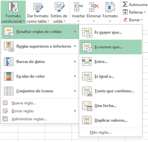 Formato condicional en Excel I: resaltar un valor con color | BUSCARV